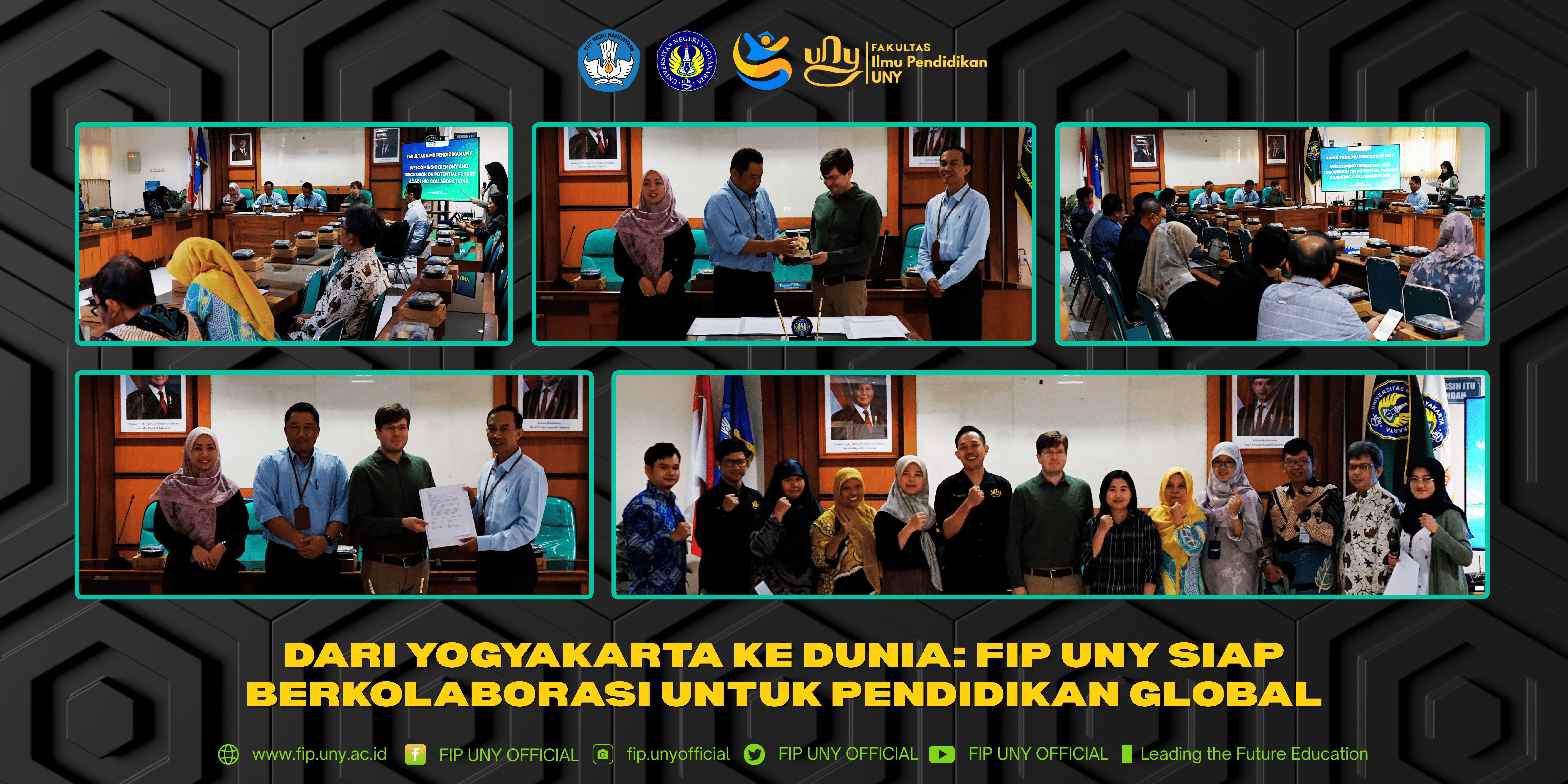 FIP UNY Gelar Welcoming Ceremony dan Diskusi Kerja Sama Akademik Internasional | fip.uny.ac.id